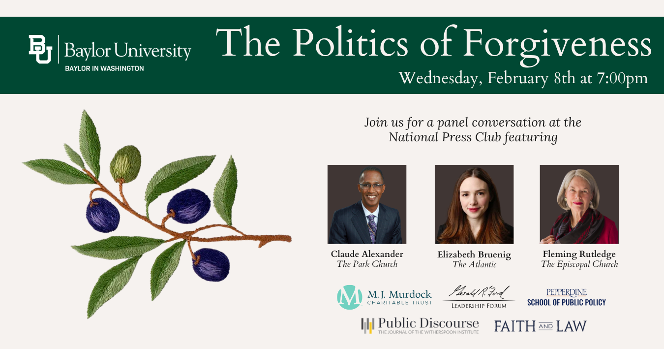 The Politics of Forgiveness - Public Discourse